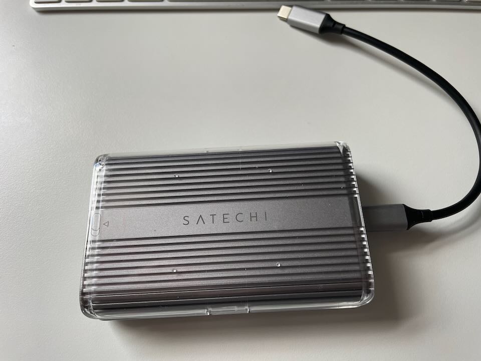Expanding Drive Space with Satechi USB4 NVMe SSD Pro Enclosure – Andy’s ...